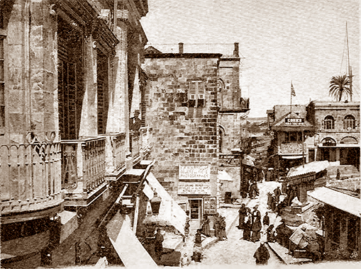 Grand New Hotel Jerusalem, Rue de la Porte de Jaffa – George Moore ...