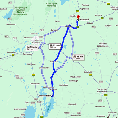 Ashbrook House, Strade, County Mayo, Ireland – George Moore Interactive